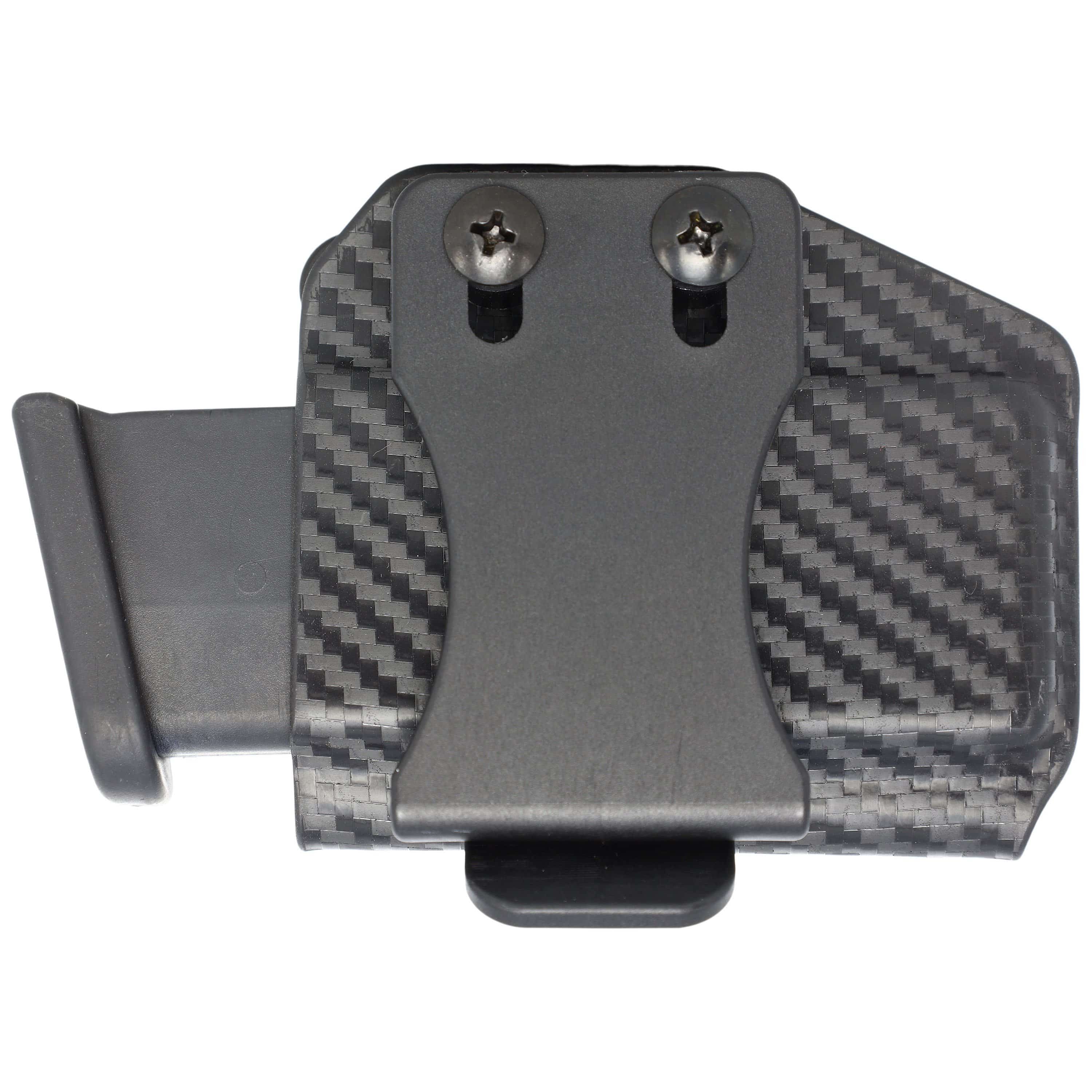Horizontal Mag-C spare pistol magazine carrier | Armordillo Concealment ...